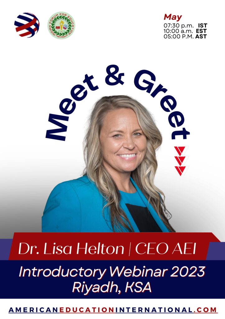Informative online lecture by Dr. Lisa Helton, CEO, American Education ...
