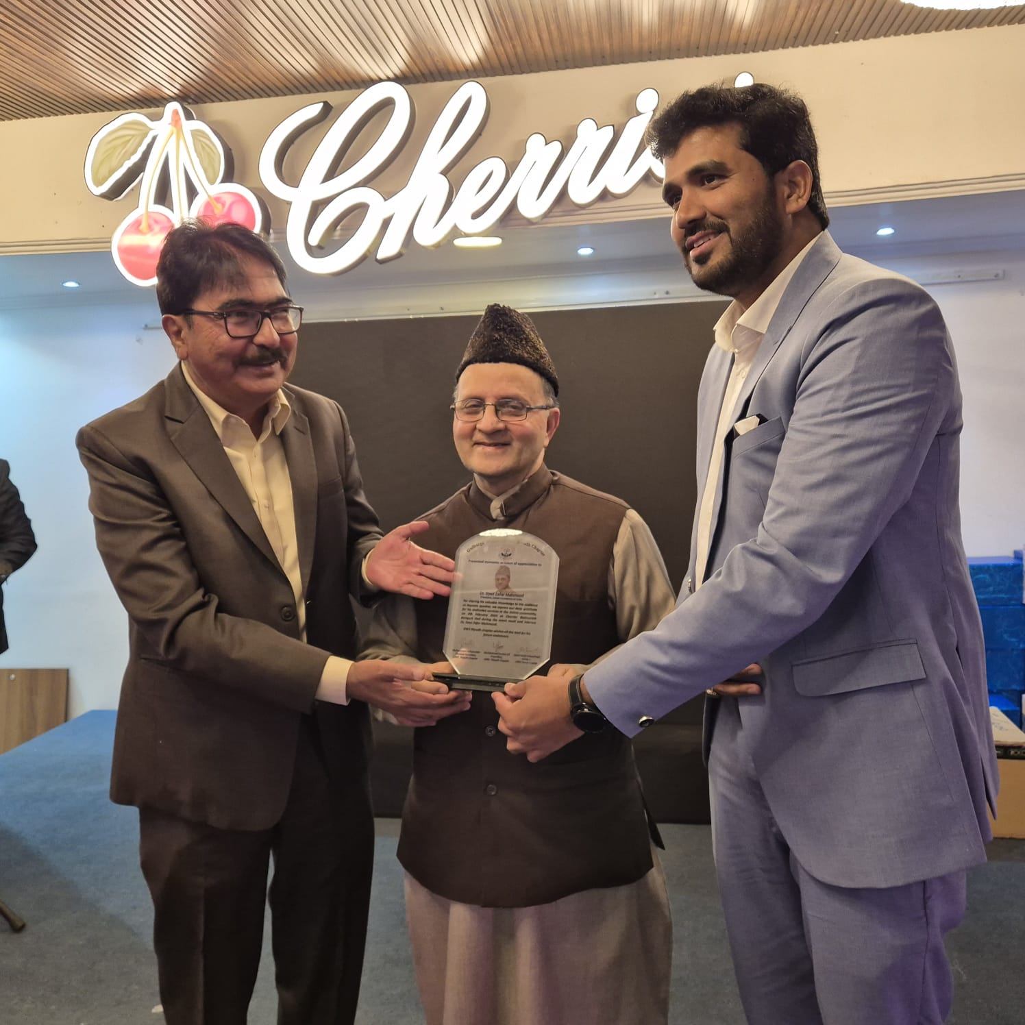 Dr. Syed Zafar Mahmood addressed the gathering in an event organized by ...