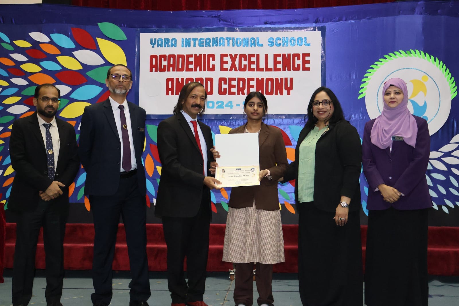 Academic Excellence Award Ceremony held at Yara International School ...